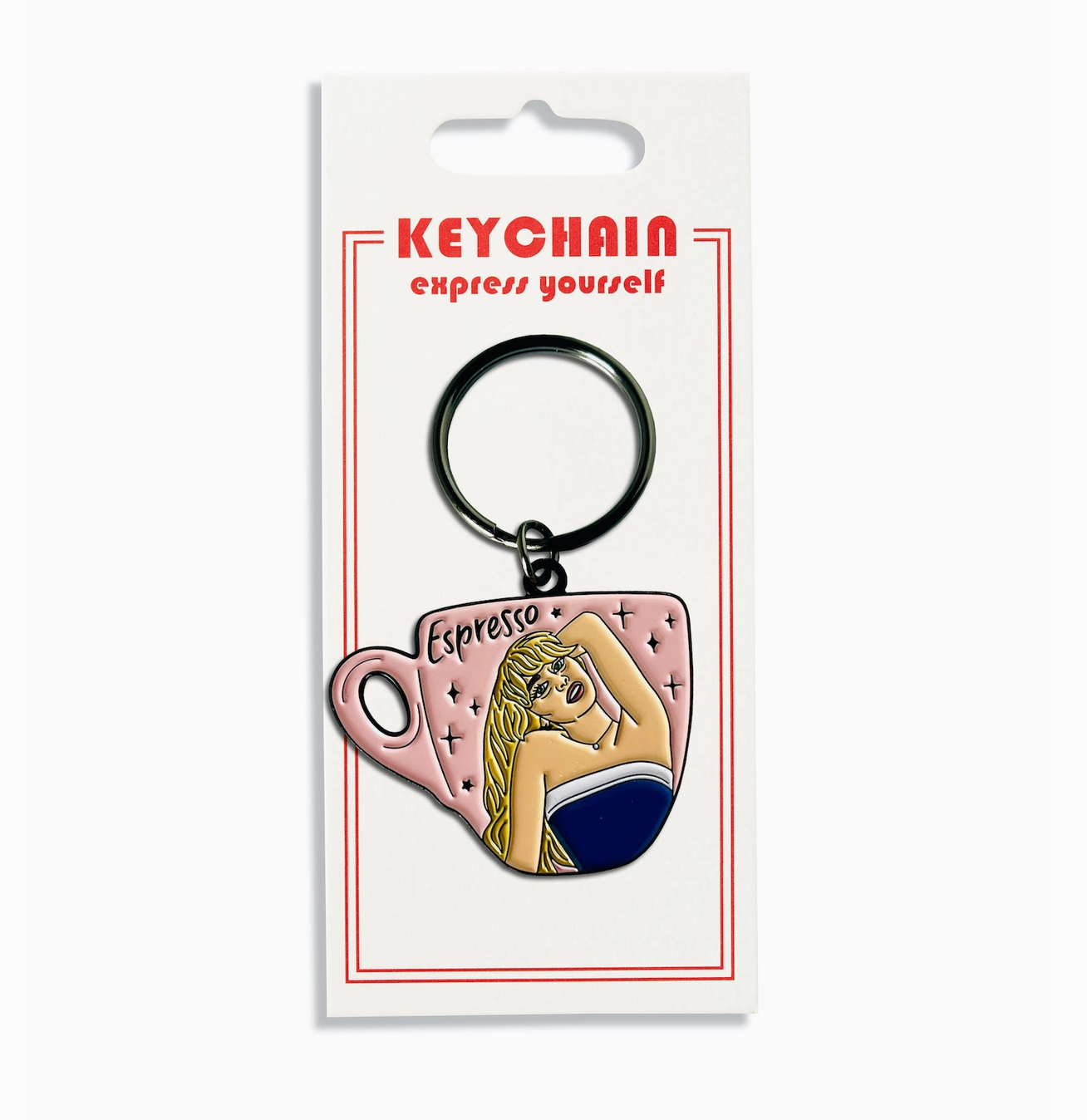 Sabrina Espresso Keychain | Rail & Anchor