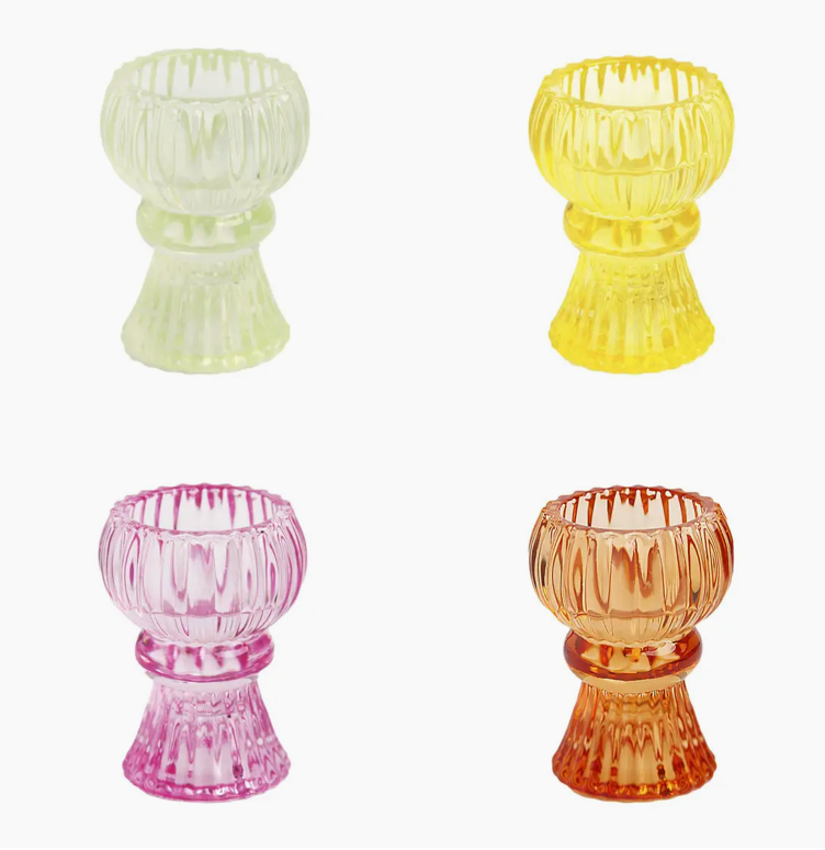 Small Glass Candle Holders | Rail & Anchor