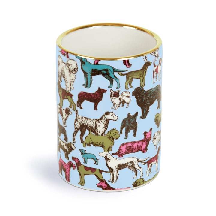 Porcelain Pen Pot - Dogs | Rail & Anchor