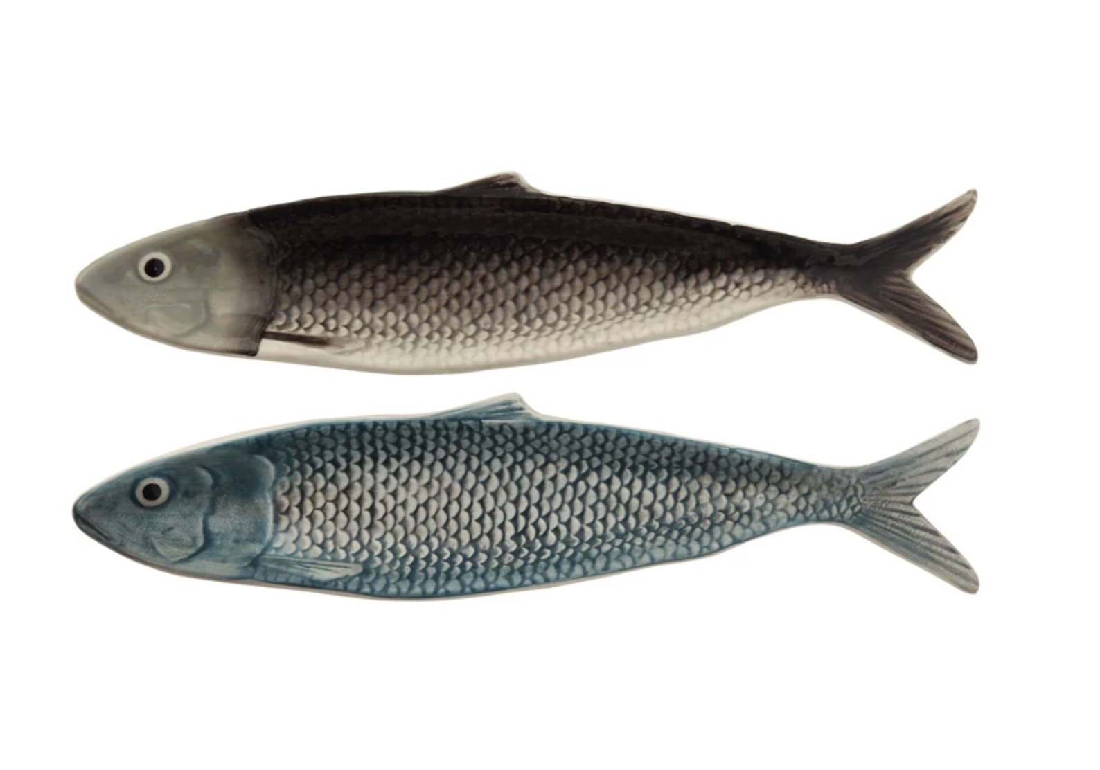 Hand-Painted Sardine Plate - 2 Colors | Rail & Anchor