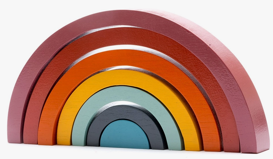Fair Trade Wooden Rainbow | Rail & Anchor