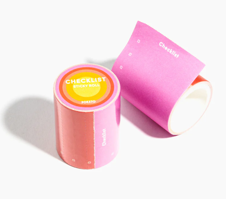 Checklist Sticky Roll | Rail & Anchor