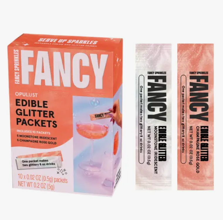Fancy Edible Glitter Packets | Rail & Anchor