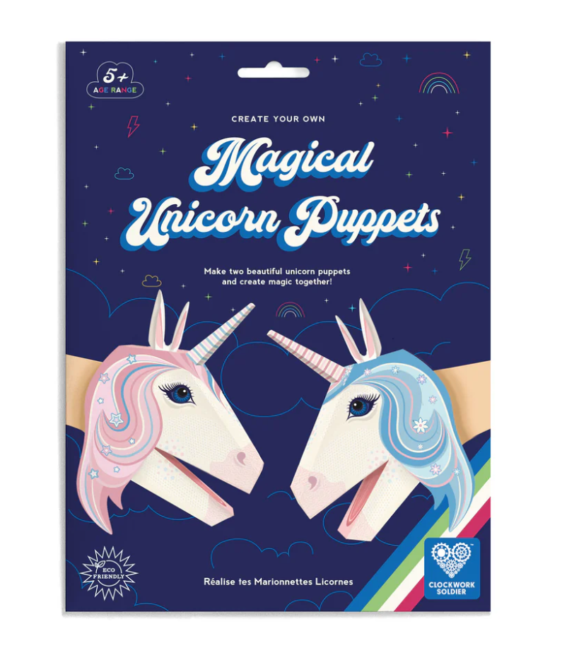 Create Your Own Unicorn Puppets | Rail & Anchor