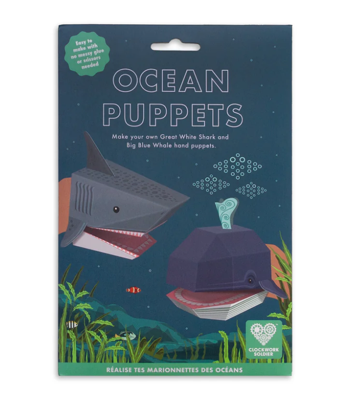 Create Your Own Ocean Puppets | Rail & Anchor