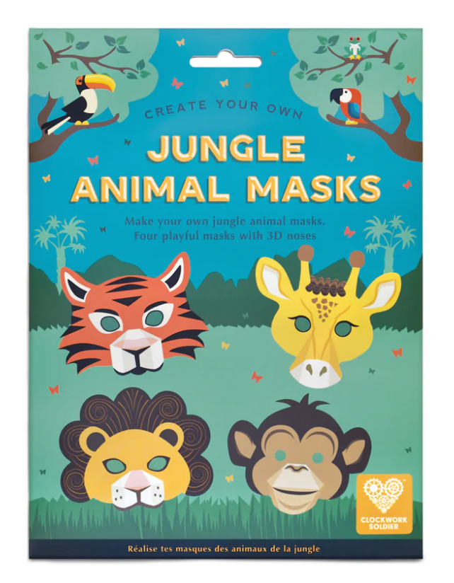 Create Your Own Jungle Animal Mask | Rail & Anchor Create Your Own Jungle Animal Mask | Rail & Anchor