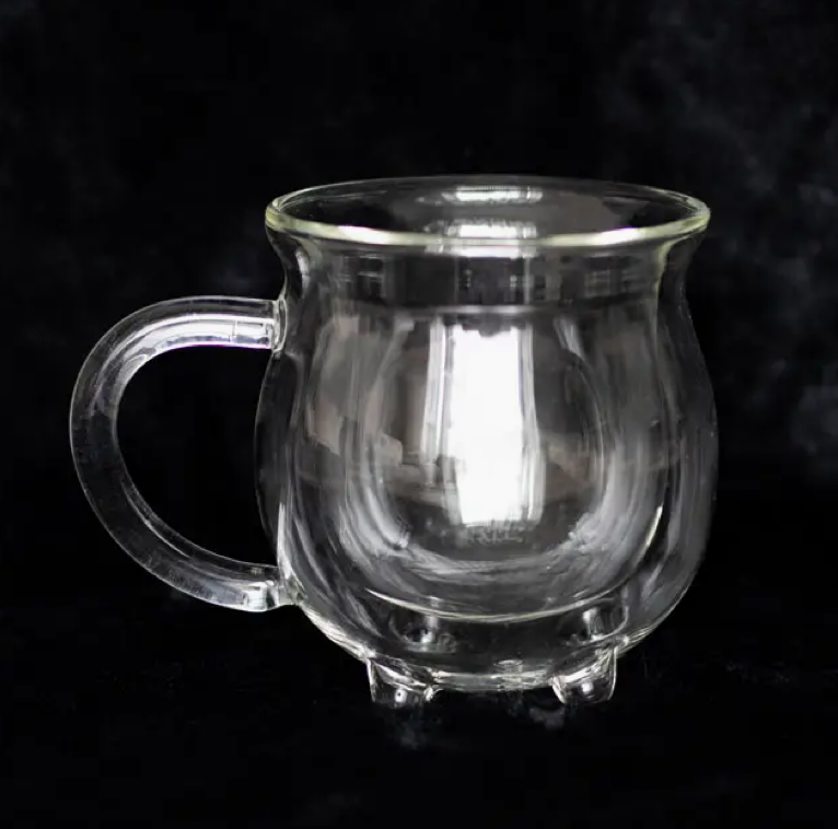 Double Walled Glass Cauldron Mug | Rail & Anchor