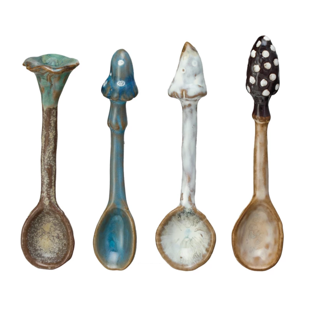 Stoneware Mushroom Spoons | Rail & Anchor