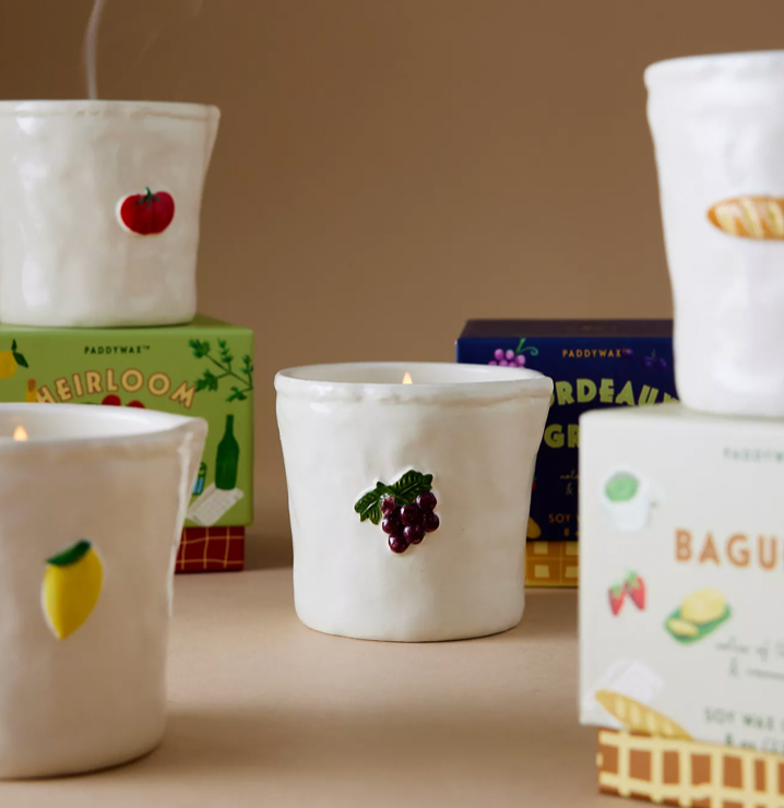 Paddywax Bistro 8 Oz. Ceramic Candles | Rail & Anchor